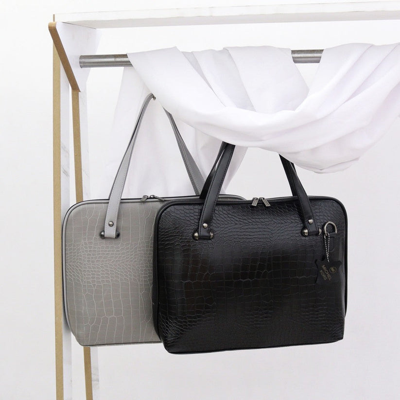 Crocodile Leather Handbag – Flying Carts