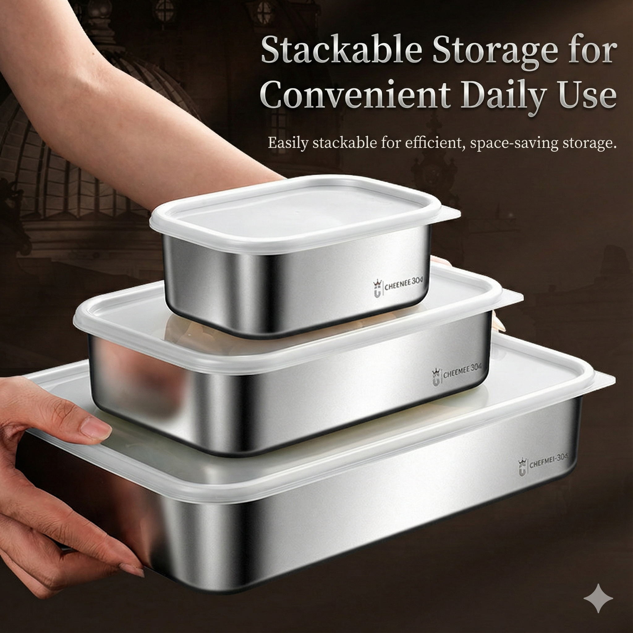 Stackable Steel Storage Box – flyingcarts
